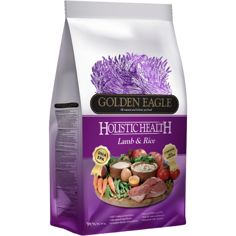 Golden Eagle Holistic Health Lamb & Rice koiranruoka - Onnen lemmikit ...
